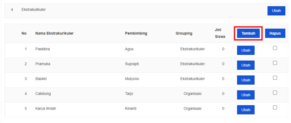 Ekstrakurikuler – SISKO DOCS