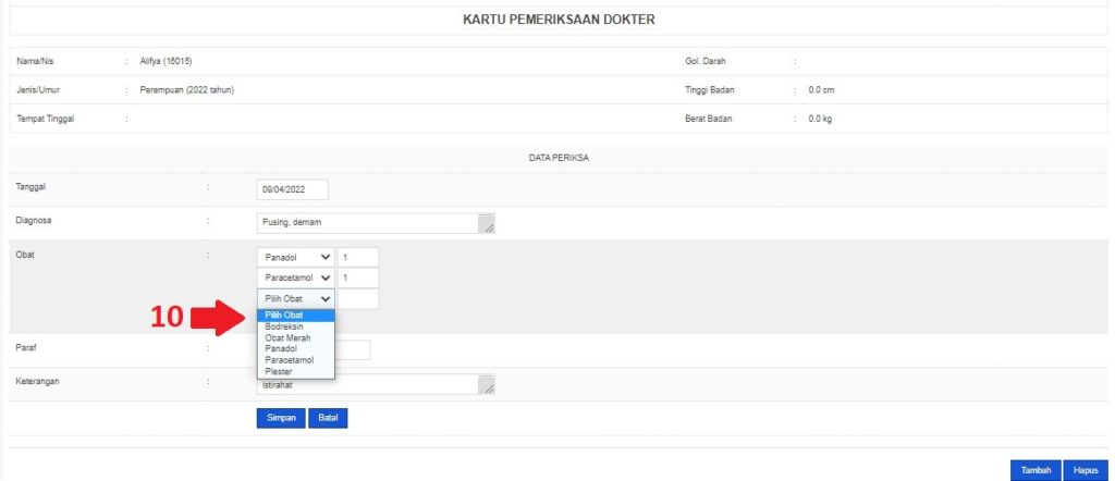 Pemeriksaan – SISKO DOCS