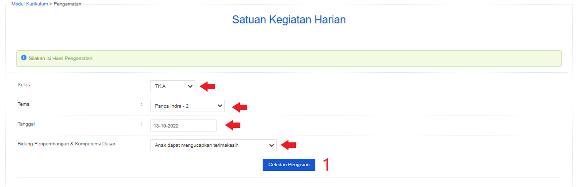 Pengamatan – SISKO DOCS